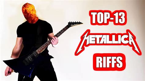 Top 13 Metallica Riffs For Beginners 💥 Andrew Fantome Youtube