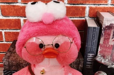 My Name Is Laffin Duck Plush Duck With Glasses
