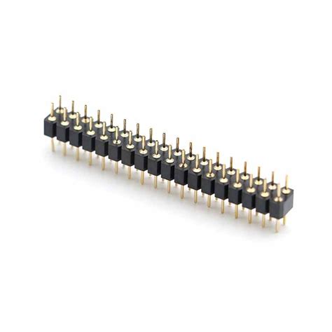 Fpic Product 1 27mm Pitch Dip Male Pin Header Pcb Connector Pin Header And 2 00 Pin Header
