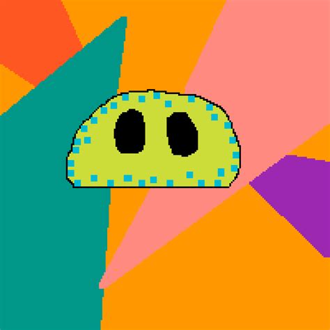 Pixilart Trap Slime By Glowsnowflake