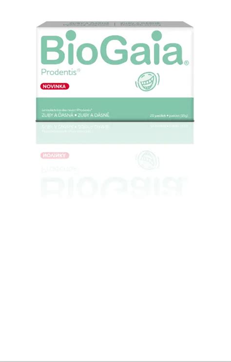 BioGaia Prodentis probiotické pastilky 20 ks | Alphega.cz