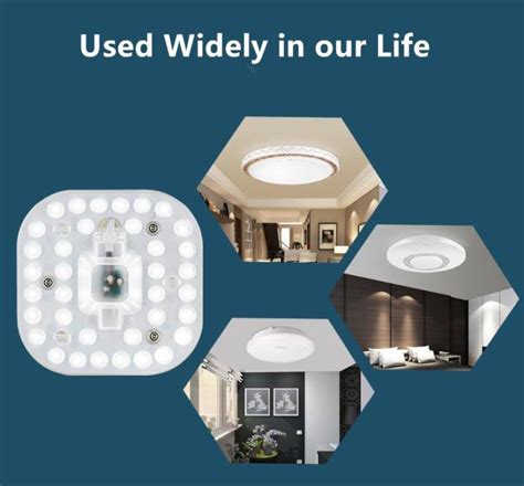 Angelila 12w 18w 24w 36w Round 220v Pcb Board Lighting Source With