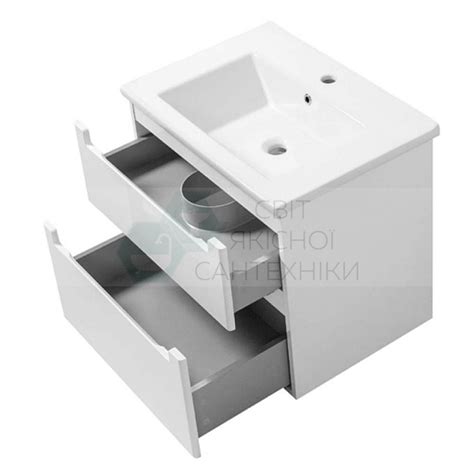 Купити Тумба ЮВВІС Ельба ТПБ 2 Д 65 з умивальником Trio Svitsanteh