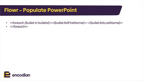 Numbered And Bulleted Lists Encodian Customer Help