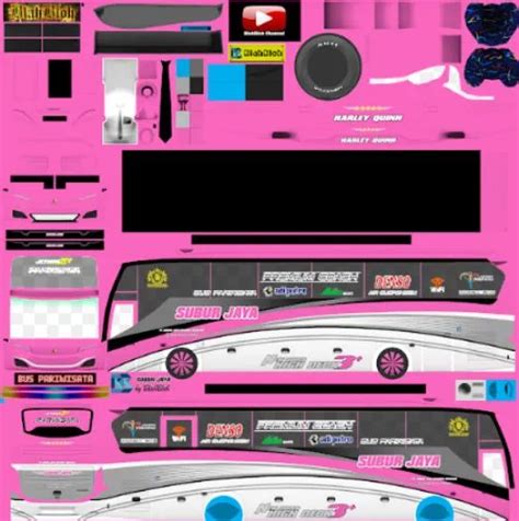 70 Mod Bussid Livery JB3 Terlengkap Full Strobo Pariwisata 2025