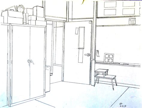Two Point Perspective Classroom Corner Nikis Niche