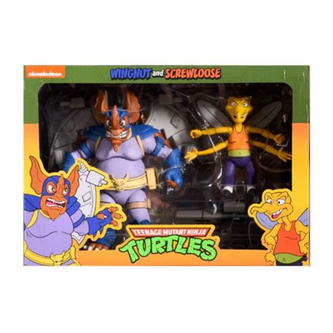 Tmnt Wingnut And Screwloose 7 Scale Figure — X Uruguay