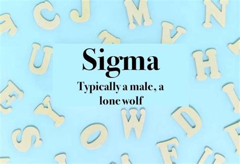 Meaning Of Sigma
