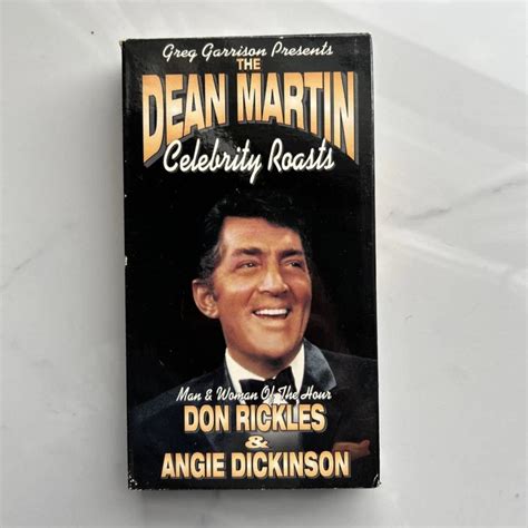 The Dean Martin Celebrity Roasts Vhs Don Rickles And Angie Dickinson £9