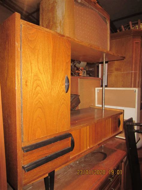 Szafka RTV z czasów Prl komoda stolik vintage unikat Koło OLX pl