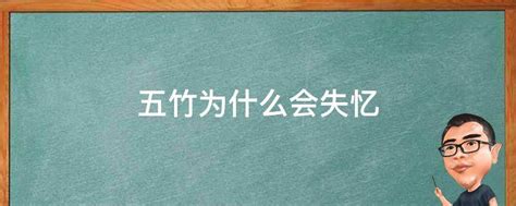五竹为什么会失忆 业百科