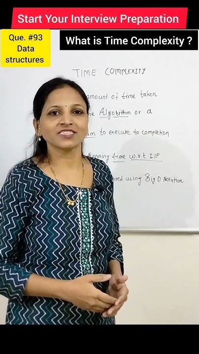 What Is Time Complexity Programming Interview Question 93 Shorts