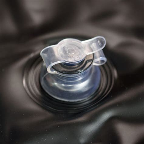 Eroticgel Black Inflatable Waterproof Massage Sheet 205cm X 156cm X12cm