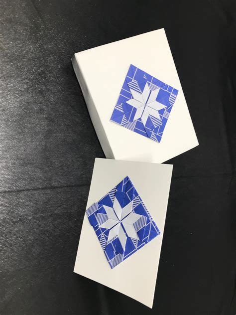 Origami Note Cards Boxed Set Of 10 Etsy