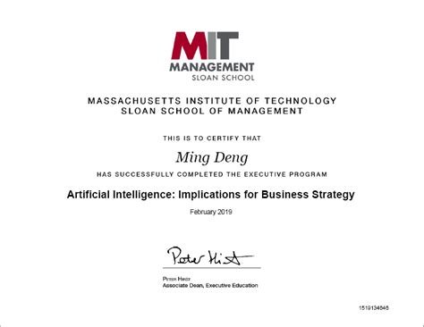 Mit Sloan Artificial Intelligence Implications For Business Strategy