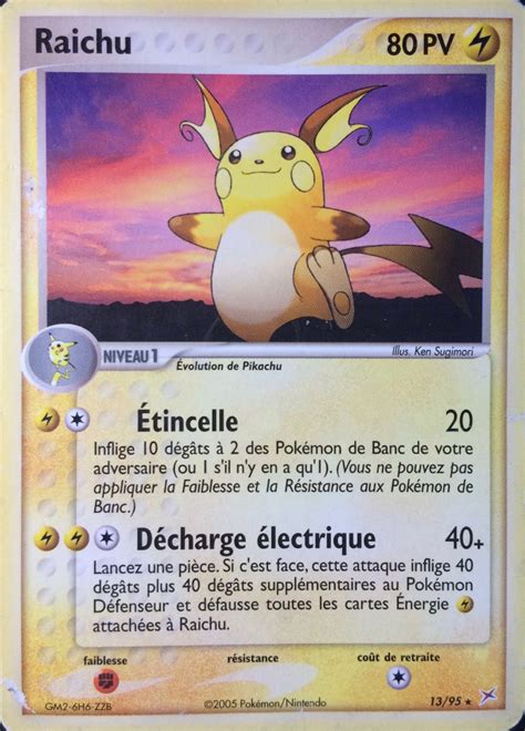 Raichu EX Team Magma VS Team Aqua Poképédia