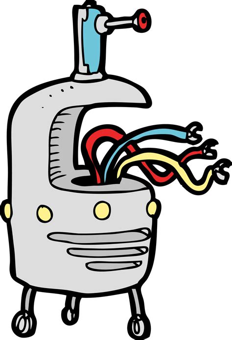 Cartoon Weird Robot 39943352 Png