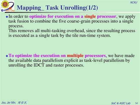 Ppt Multiprocessor Mapping Of Process Networks A Jpeg Decoder Case