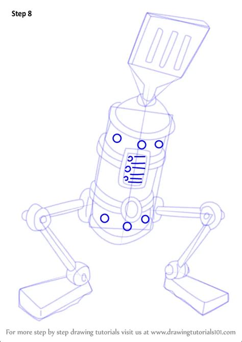 How To Draw Le Spatula From Spongebob Squarepants Spongebob Squarepants Step By Step