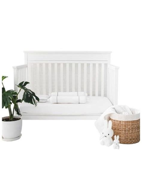 Ava And Ava Organic Bamboo Lyocell Fitted Crib Sheet