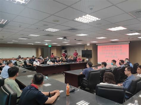 高市消防第五大隊攜手高雄科學園區，強化科技廠員工防火管理應變能力