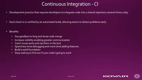 Presentation On 3 Pillars Of Devops Kovair Devops Ppt