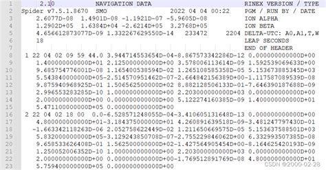Matlab 读取广播星历的导航文件matlab读取导航电 Csdn博客