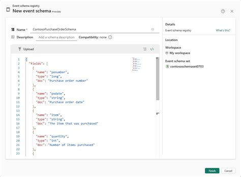 Create And Manage Event Schemas In Fabric Schema Sets Microsoft Fabric Microsoft Learn