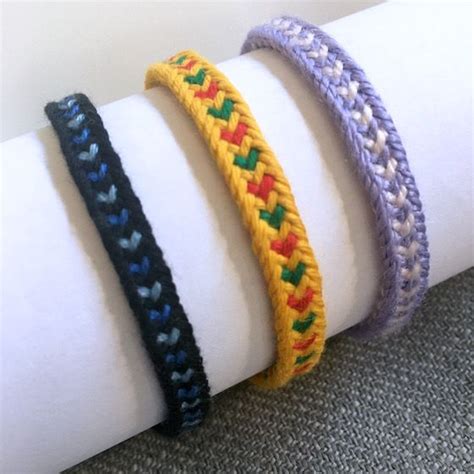 2 Color Hearts Kumihimo Bracelet Kumihimo Bracelets Kumihimo