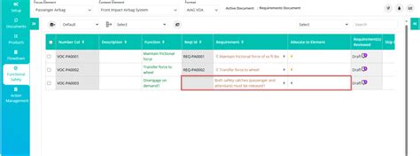 Bug 28541 Requirements Document Added The Function And Requirements From The Dfmea The