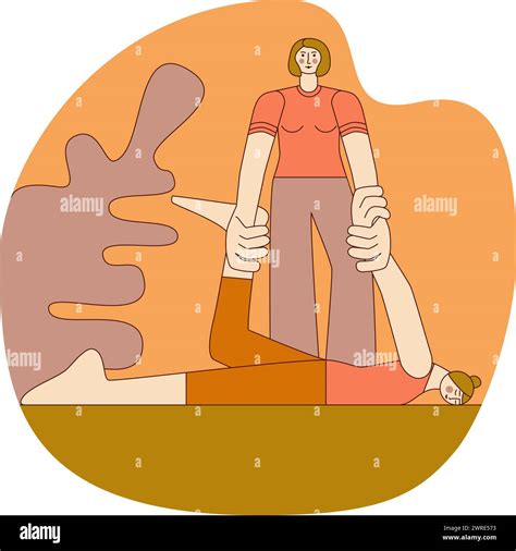 Shiatsu Full Body Massage By Professional Therapist In Spa Design