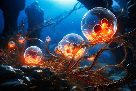 Premium AI Image Molecular Cell Study Reveals Genetic Variant That Causes Cancer