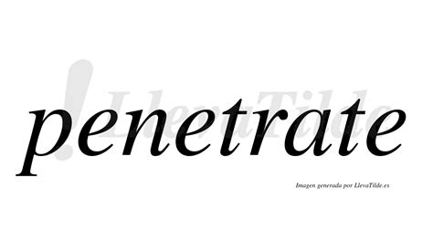 ¿lleva Tilde Penetrate Llevatildees