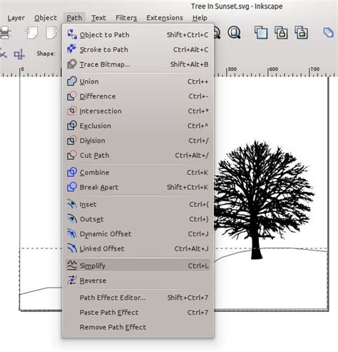 How To Draw A Tree In Inkscape