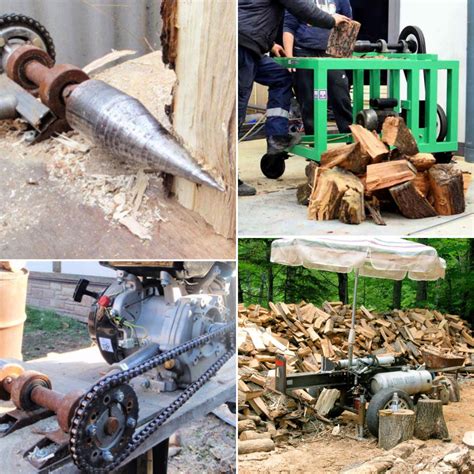 10 Homemade Log Splitter Plans Build Diy Wood Splitter
