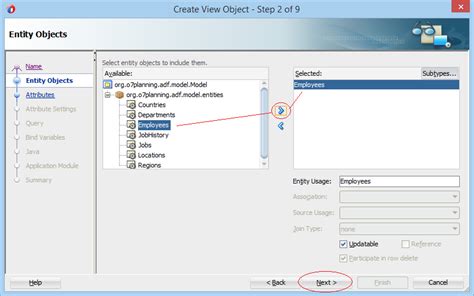 Undertanding Associations View Links And Master Detail In Oracle Adf