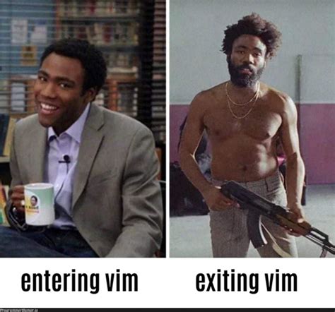 ExitingVim ProgrammerHumor Io