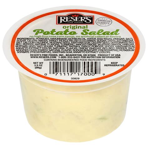 Save On Resers Deli Original Potato Salad Single Serve Order Online