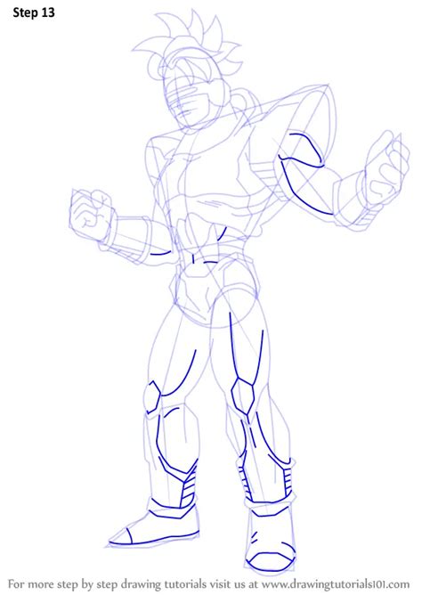 How To Draw Android 16 From Dragon Ball Z Dragon Ball Z Step By Step