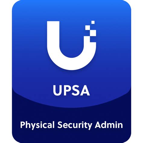 Unifi Physical Security Admin Upsa