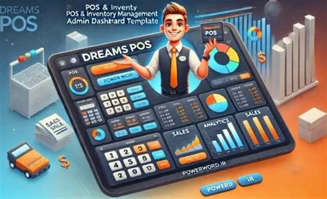 خرید و قیمت Dreamspos قالب داشبورد مدیریت فروش، انبارداری و Pos با پشتیبانی از Angular، React