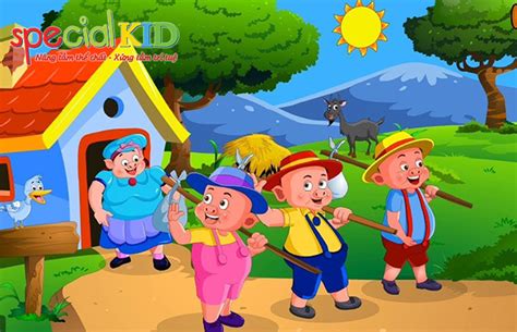 Truyện Cổ Tích Ba Chú Heo Con