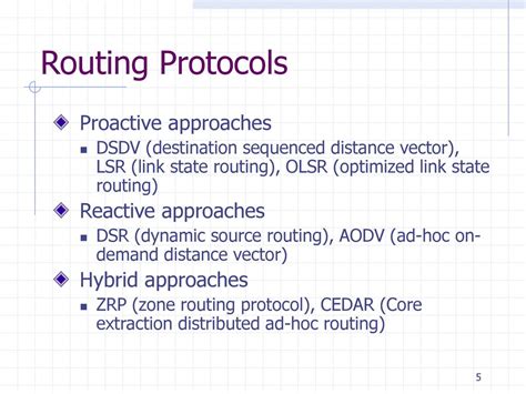 ad hoc network routing ppt download