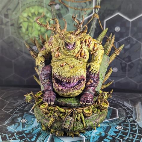 Kugath Plaguefather Cant Believe How Close The Print Got To The Game Model R Totalwarhammer