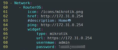 Bug Mikrotik Widget Api Error · Issue 1535 · Gethomepagehomepage · Github