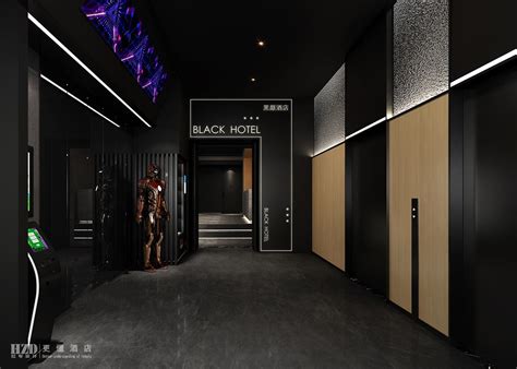 成都Black Hotel 黑巅酒店 红专酒店设计公司