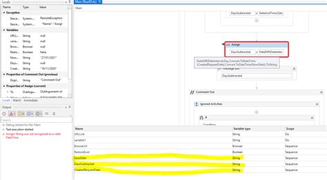how to get number of days subtracted between two strings of dates