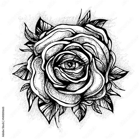 New School Rose Tattoo