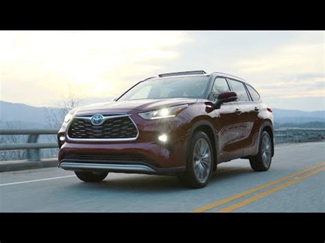 2022 Toyota Highlander Hybrid Platinum Review Walk Around YouTube