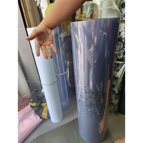 Loại 1 Màng Nhựa Pvc Cứng Trong Suốt Dày 5zem05mm Khổ 80cm× 1 Mét